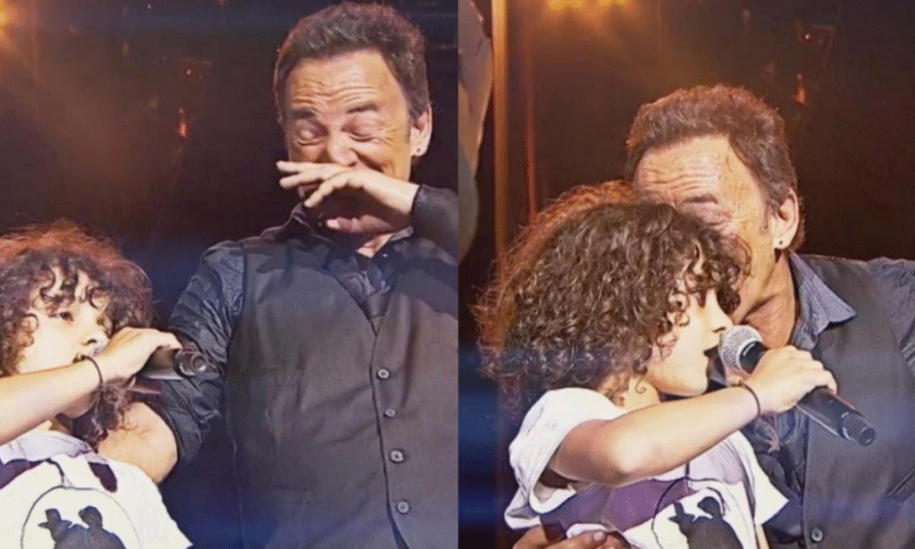 Bruce Springsteen at Rock in Rio: Fan Joins "The Boss" On Stage in ...