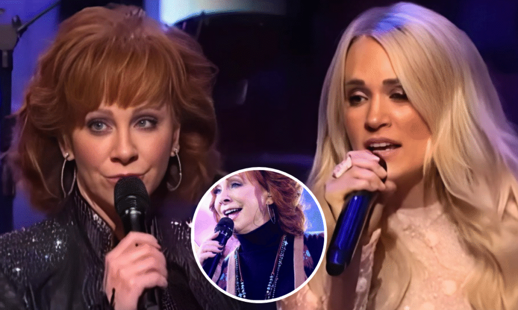 I’ll never forget the way Reba looked at me in that moment—it was as if ...