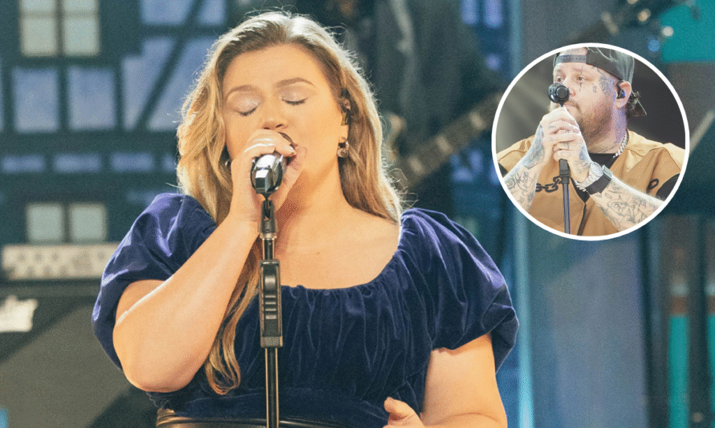 Kelly Clarkson Brings Jelly Roll To Tears With Emotional “Save Me ...